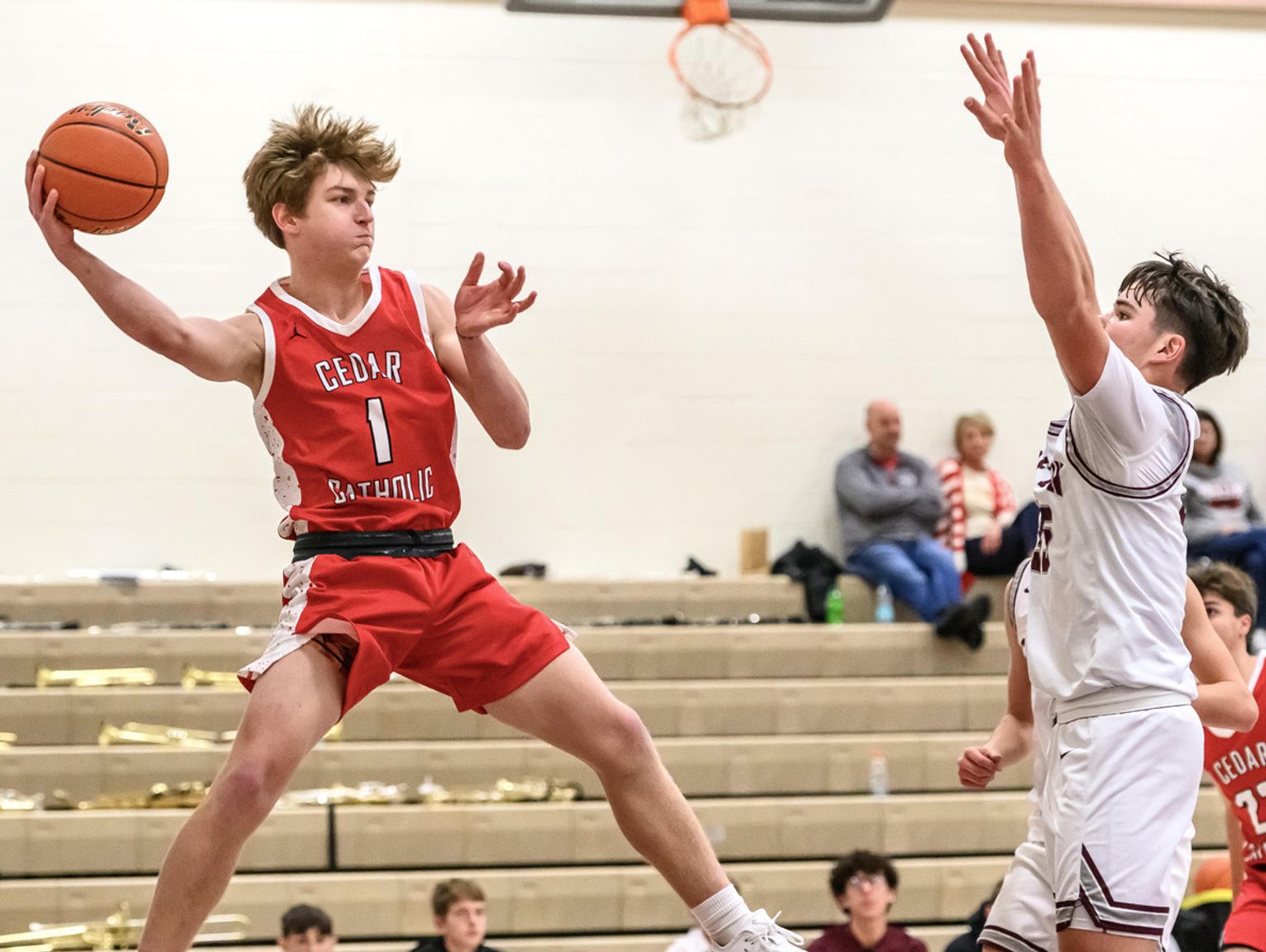 Hot start leads Trojans to big win